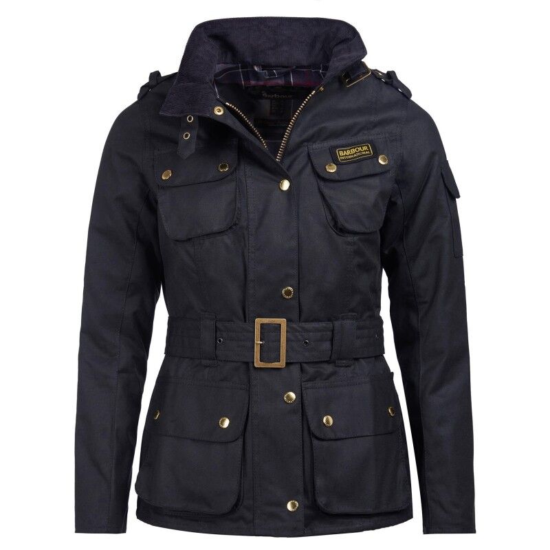 Barbour International Waxed Jacket - Jacka - Dam | Hardloop