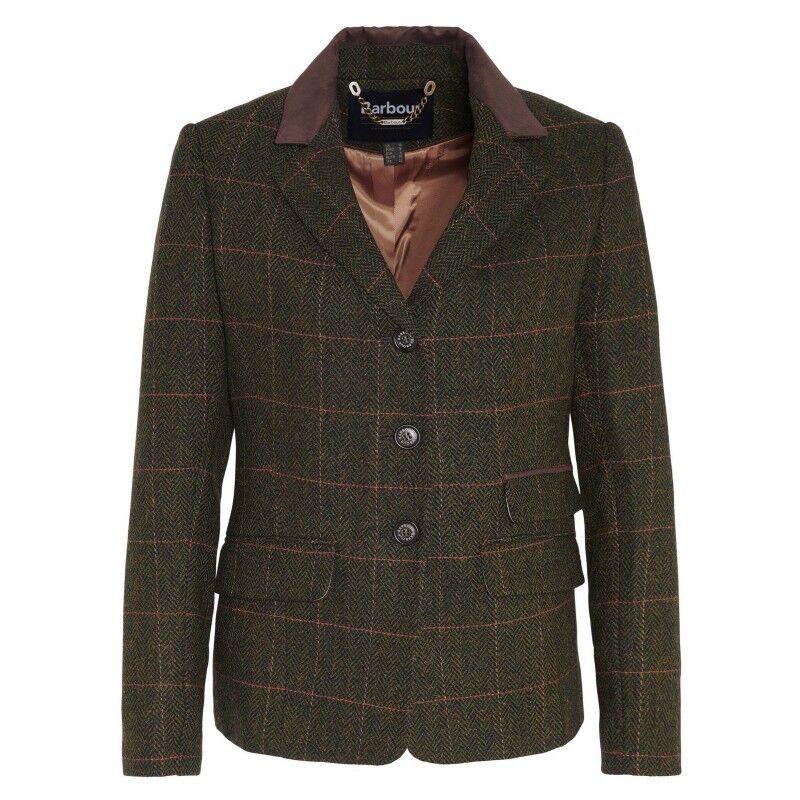 Barbour tweed blazer store