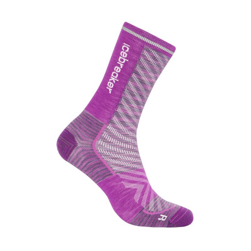 icebreaker Merino Blend Run+ Ultralight Crew Fusion Dye ...