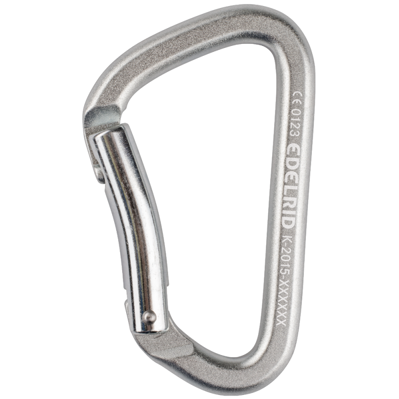 Edelrid Jim Steel Bent - Mousqueton | Hardloop