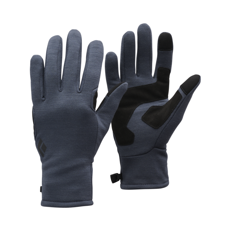 Black Diamond Heavyweight Wool Liners - Merino Wool Gloves | Hardloop