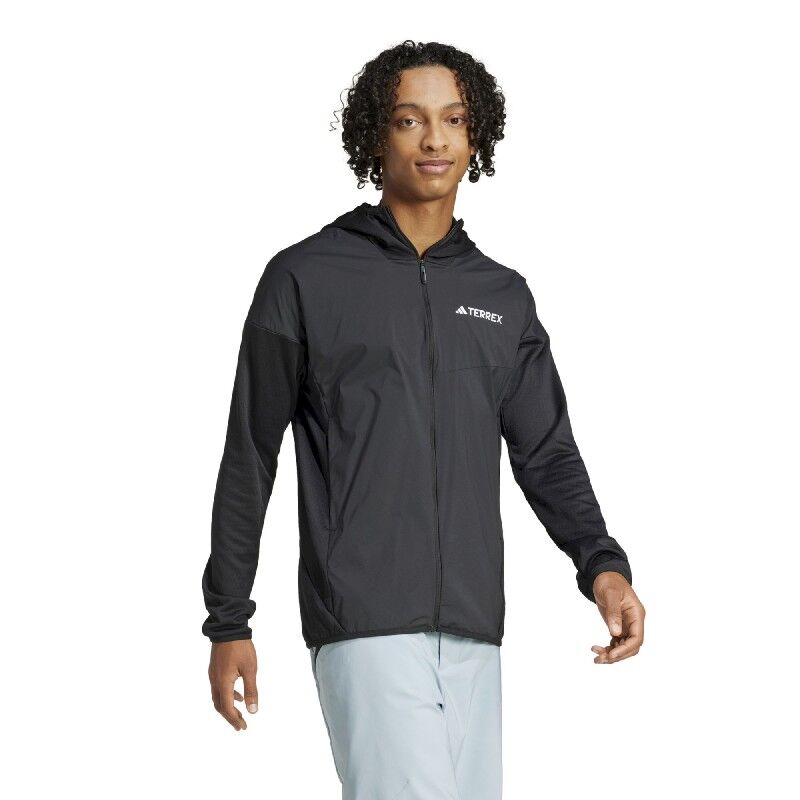 adidas Xperior Wind Fleece Hoody - Fleece jacket - Men's | Hardloop