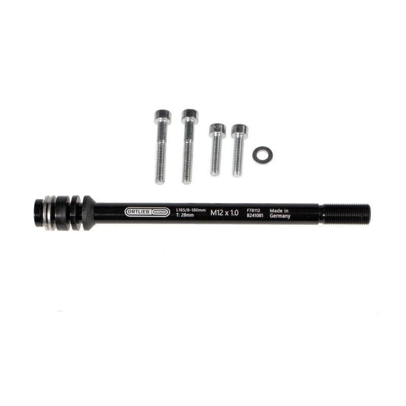 Ortlieb Thru Axle M6-Connector - Rear bike rack | Hardloop