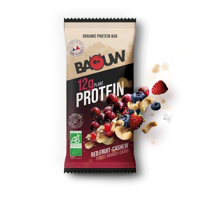 Baouw Fruits Rouges-Cajou - Barre énergétique | Hardloop
