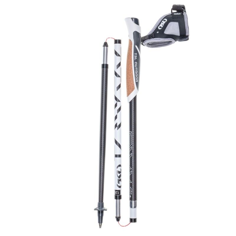 TSL Outdoor Trail Carbon 4 Magnetic Cork - Running poles | Hardloop