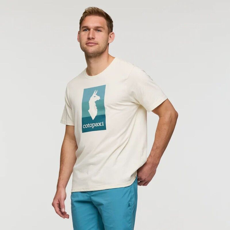 Cotopaxi Llama Block T-Shirt - T-Shirt - Herren | Hardloop