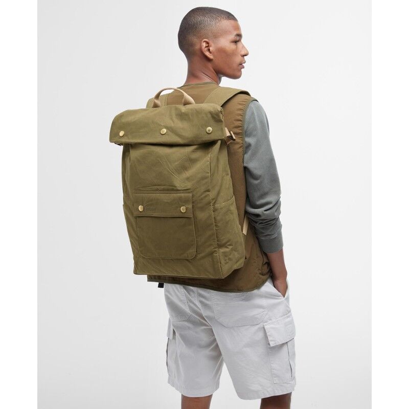 Barbour Transport Foldover Backpack Bag - Urbane Rucksäck | Hardloop