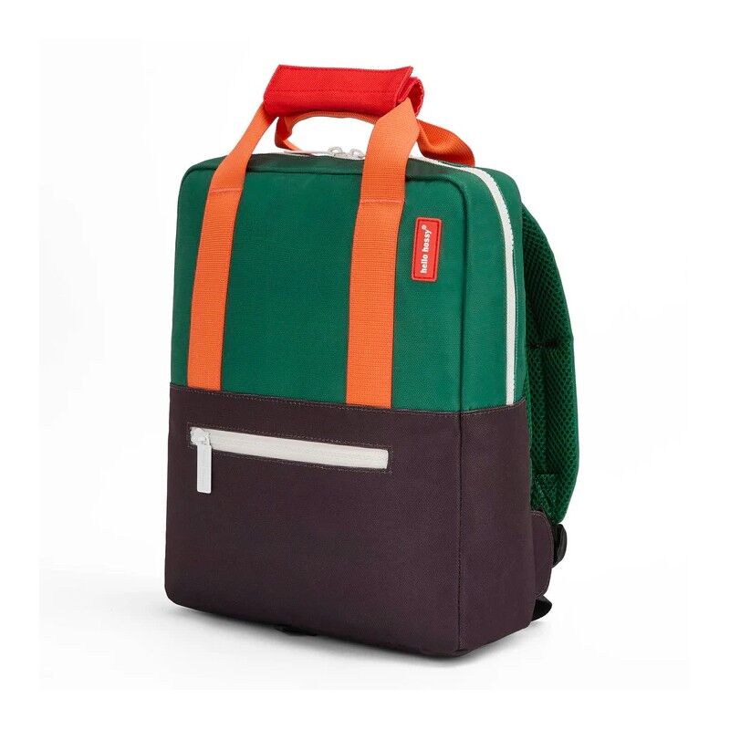 Hello Hossy Mini Dark Green Backpack - Urbane Rucksäck - Kind | Hardloop