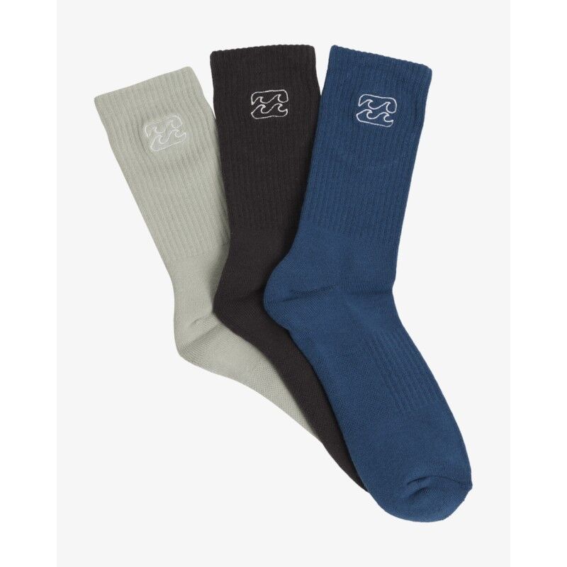 Billabong Wave Wash 3 Pack - Socks - Men's | Hardloop