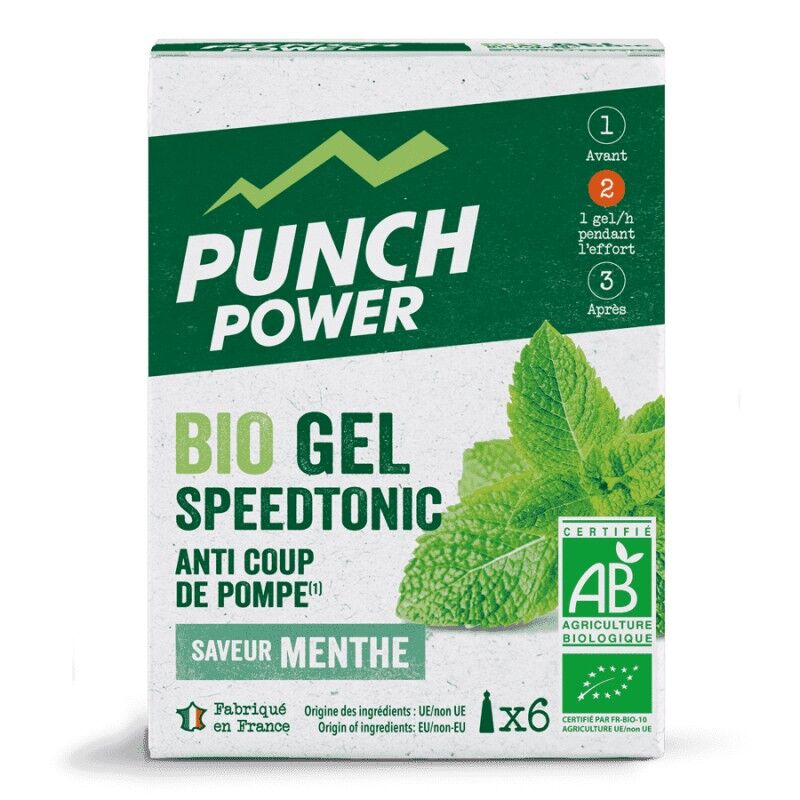 Punch Power Speedtonic Menthe x 6 - Energy gel | Hardloop