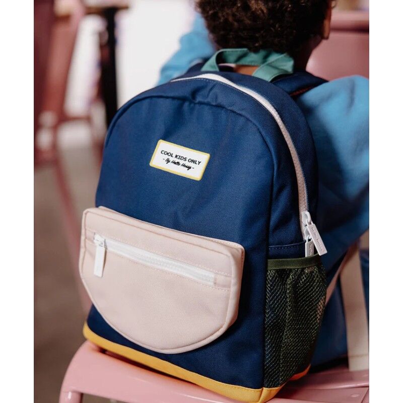 Hello Hossy Mini Dark Blue Backpack - Sac à dos urbain enfant | Hardloop
