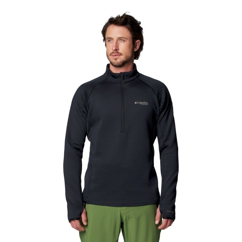 Columbia Crystal Leaf Omni-Heat Helix Half Zip - Giacca in pile - Uomo ...